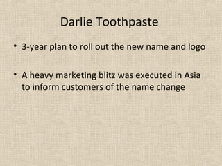Colgate Darkie Darlie | PPT