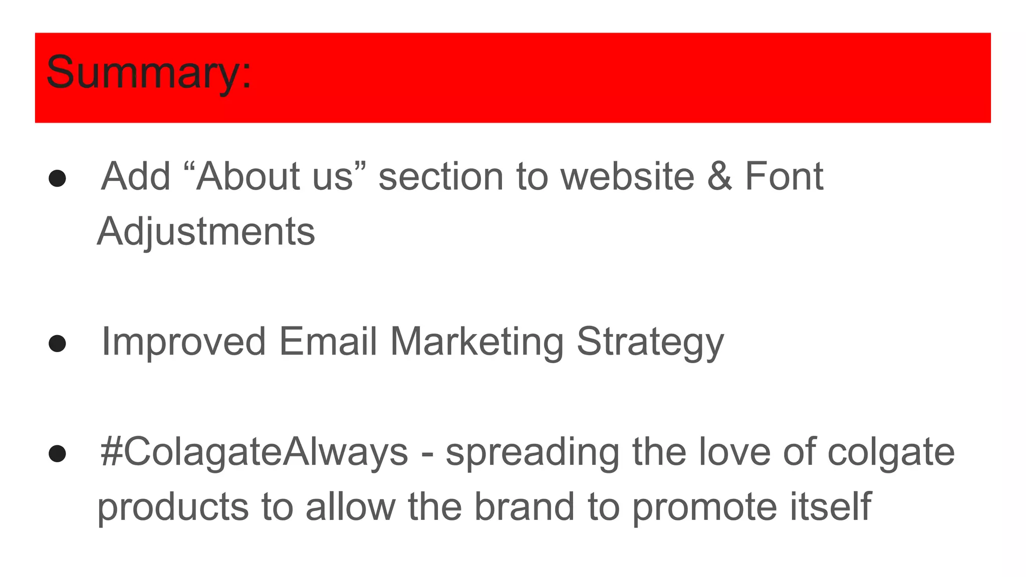 Colgate Digital Strategy | PPTX