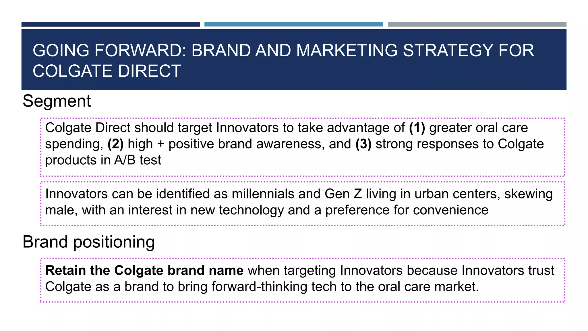 Colgate DTC branding strategy | PPTX