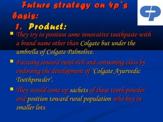 Colgate final | PPT