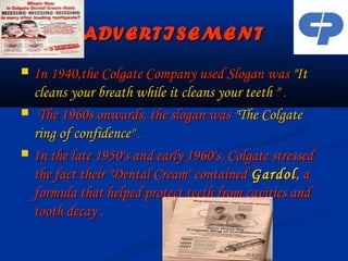 Colgate Advertisement Slogan