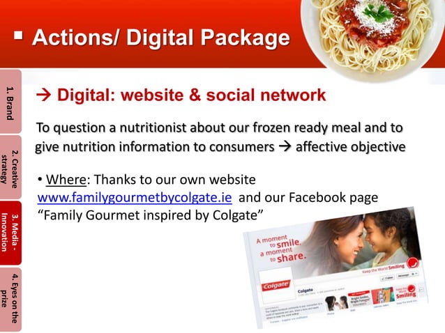 Colgate kitchen entrees Irish market 02-08-13 | PPT