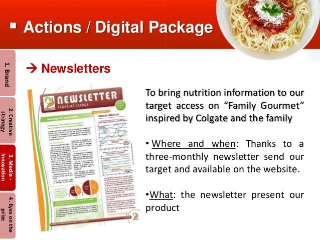 Colgate kitchen entrees Irish market 02-08-13