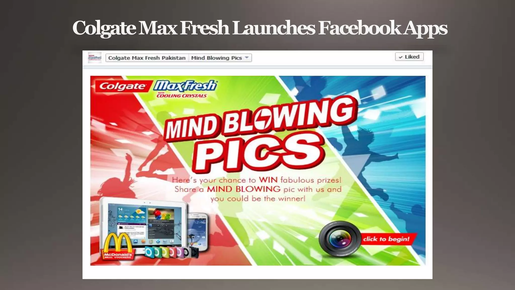 Colgate Max Fresh Digital Campaign | PPTX