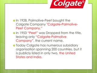 Colgate new | PPTX