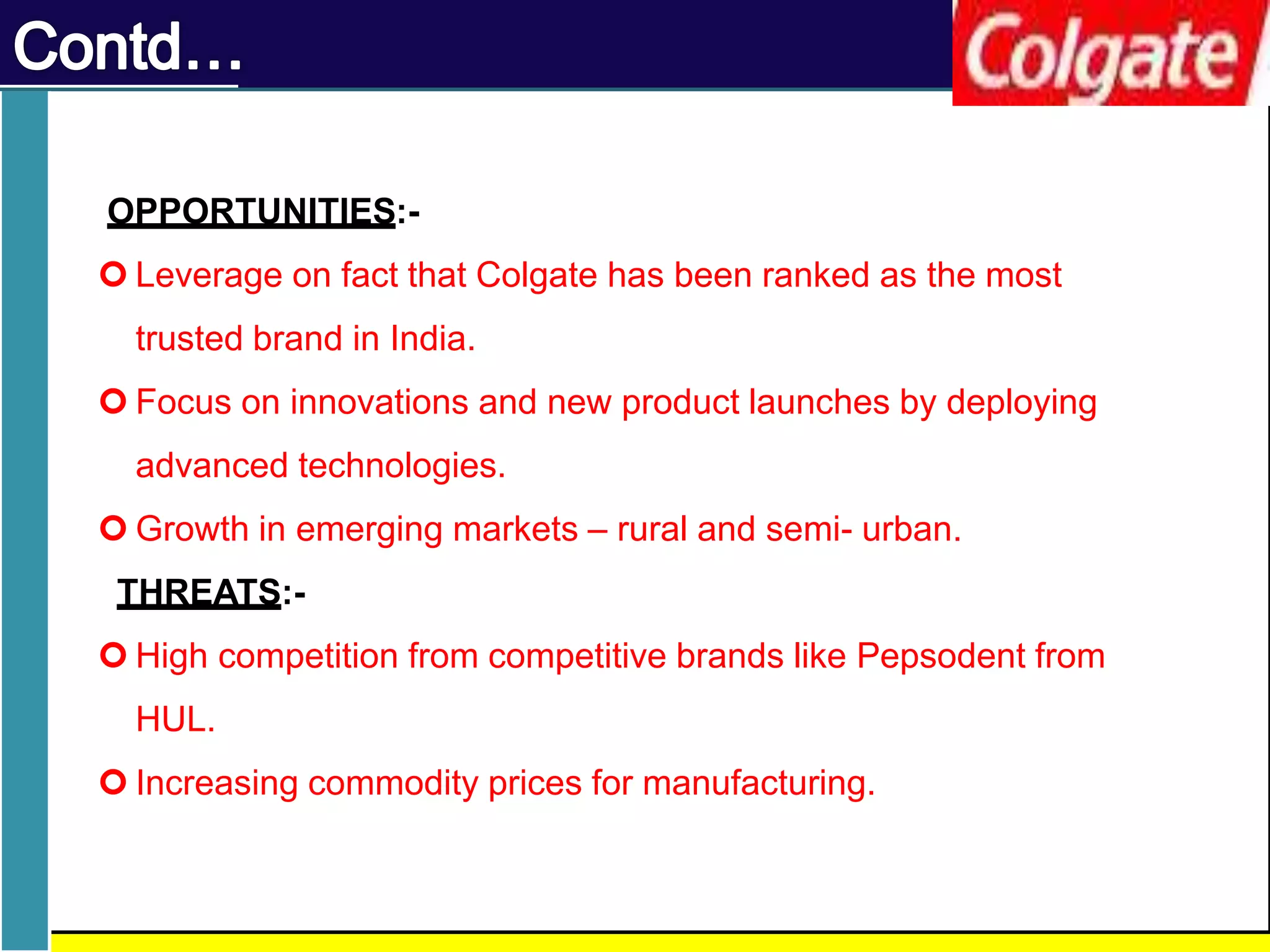 Colgate new ppt | PPT