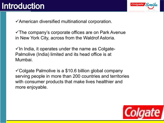 Colgate new ppt | PPT