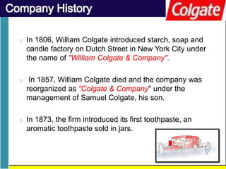 Colgate new ppt | PPT
