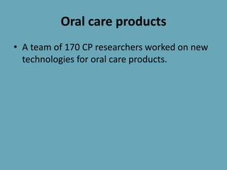 Colgate palmolive | PPTX