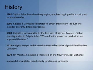 Colgate palmolive | PPT