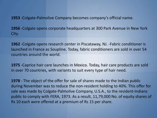 Colgate palmolive | PPT