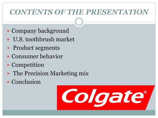Colgate palmolive | PPT
