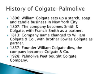 Colgate palmolive | PPT