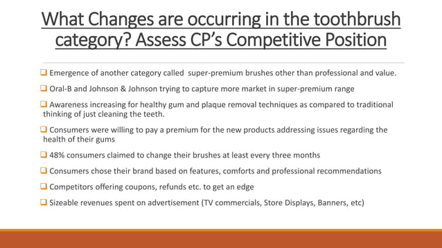 Colgate palmolive case analysis | PDF | Oral care | Personal Care
