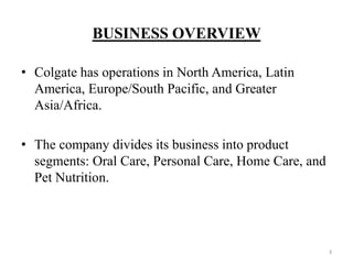 Colgate palmolive limited | PPTX