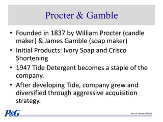 Colgate P&G comparative analysis | PPTX