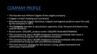 Colgate plax mouthwash | PPT