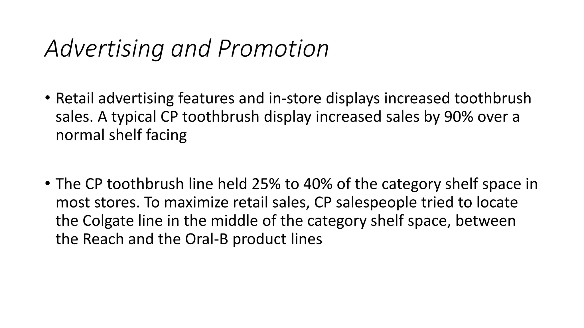 Colgate precision case study analysis | PPTX