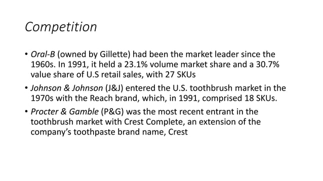 Colgate precision case study analysis | PPTX