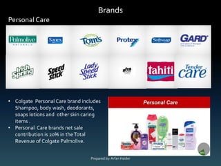 Colgate Palmolive project | PPTX