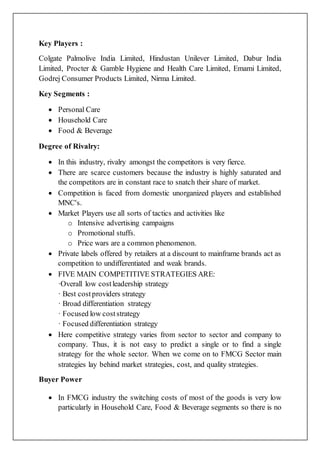 Colgate Palmolive (India) Limited | DOCX