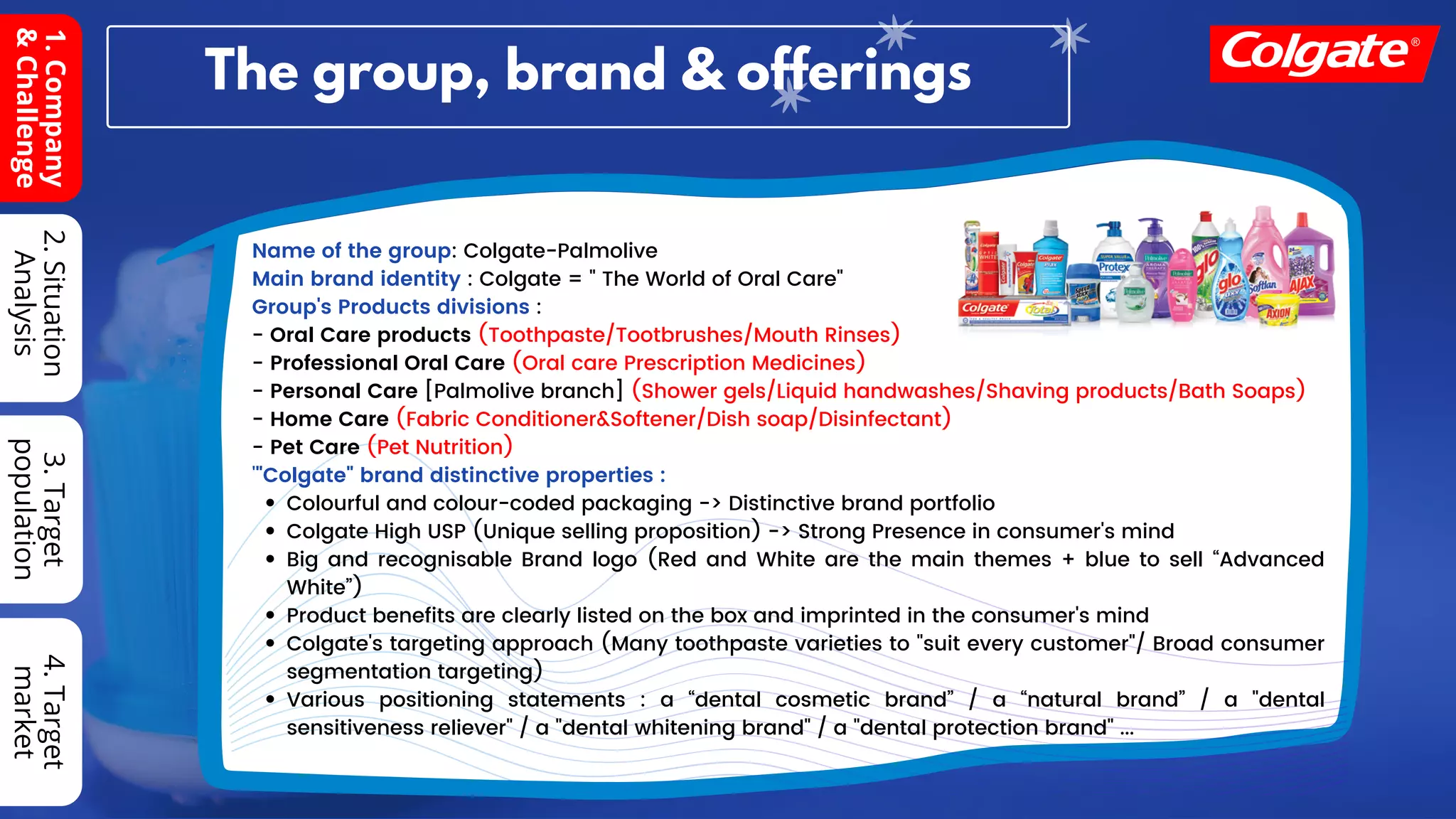 Colgate Kitchen Entrees Repositioning - Market research Document (PART ...