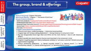 Colgate Kitchen Entrees Repositioning - Market research Document (PART ...