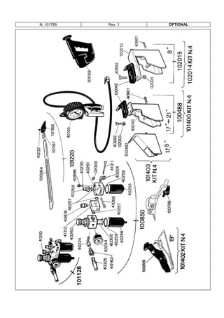 DESPIECE EQUILIBRADORA COLIBRI BL 502 | PDF