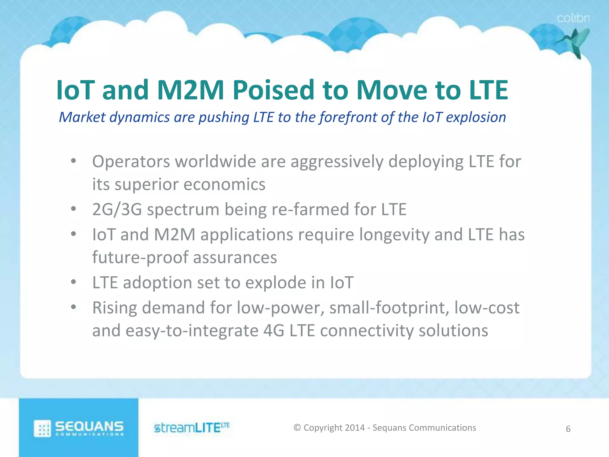 Sequans introduces Colibri LTE chipset platform for the Internet of ...