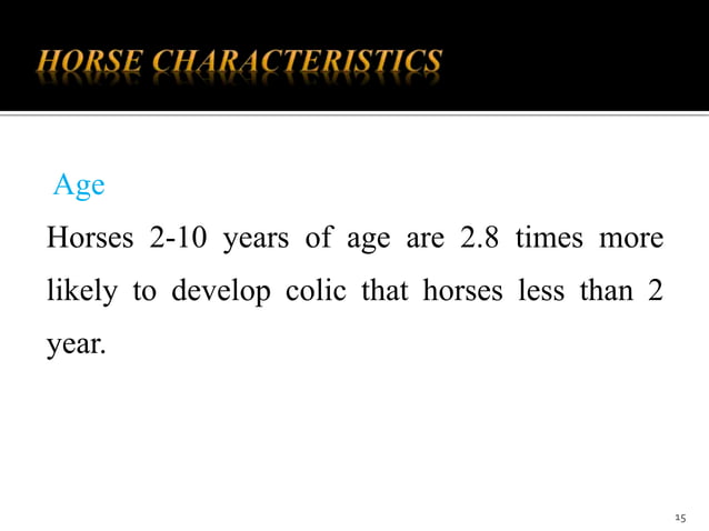 equine colic.types of colic, symptoms, diagnosis, treatment and ...