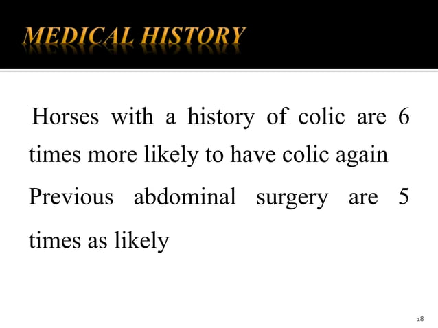 equine colic.types of colic, symptoms, diagnosis, treatment and ...