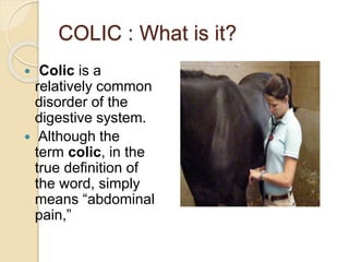 Colic by bharti raj sondhi(types and nutritional therapy and ...