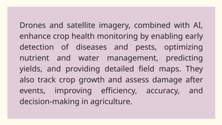 colinares&Gallera.pptx "AgriVision: AI- Enhanced Drone and Satellite Crop Health Monitoring" | PPT