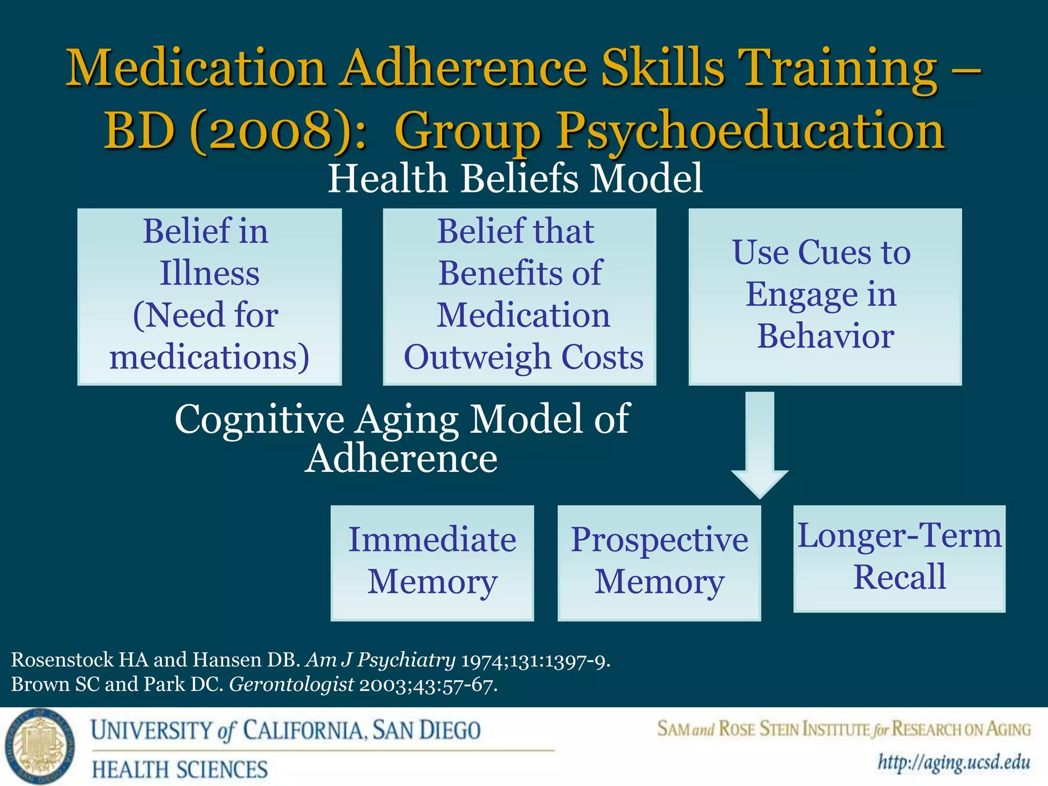 "Successful Aging and Bipolar Disorder" - with Dr. Colin Depp | PPTX