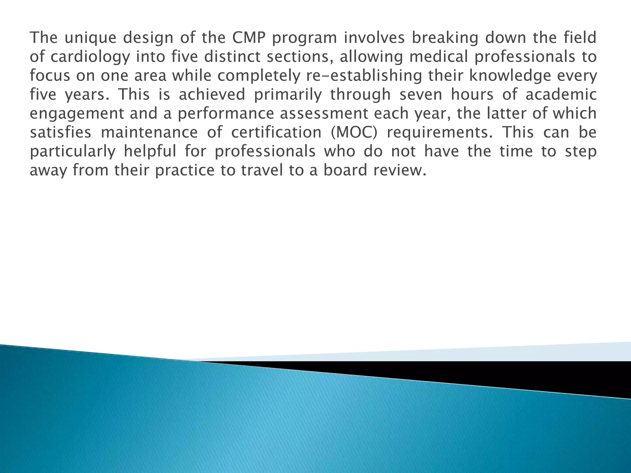 The ACC CMP Program | PPT