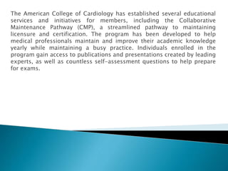 The ACC CMP Program | PPT