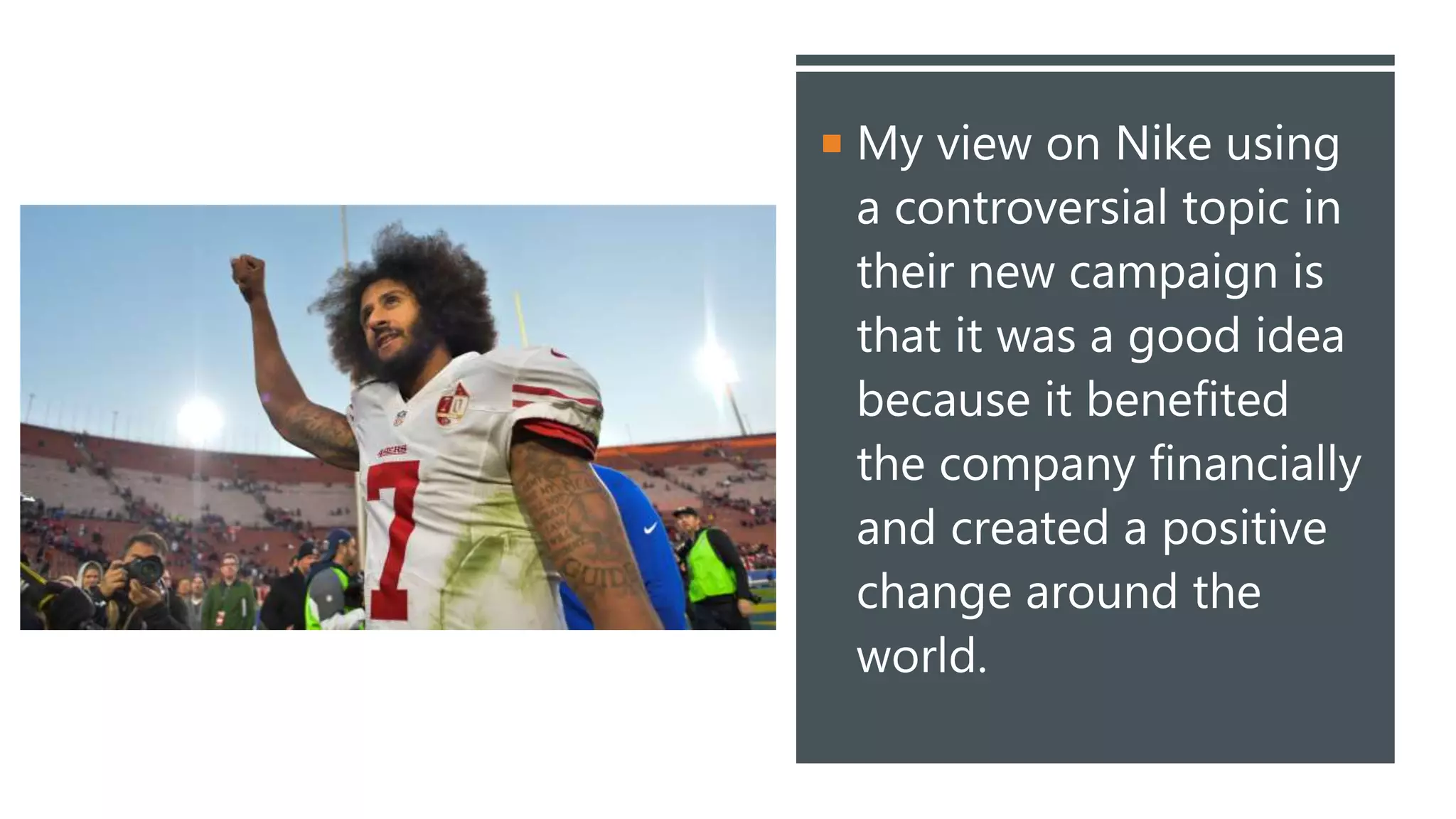Colin Kaepernick Campaign | PPTX