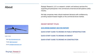 2018 Commercial Drone Market Update | PPT