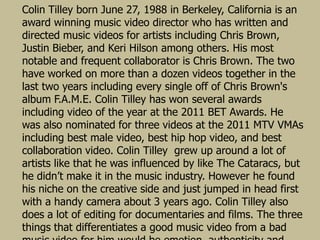 Colin Tilley | PPTX