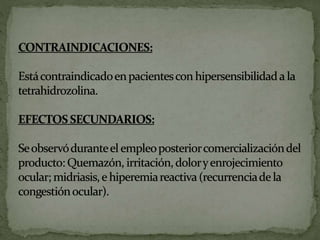 Colirios y visina | PPTX