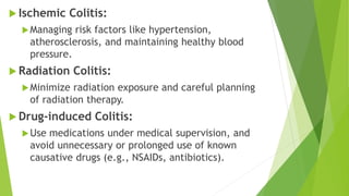 COLITIS. Inflamation of Gastrointestinal Tract | PDF