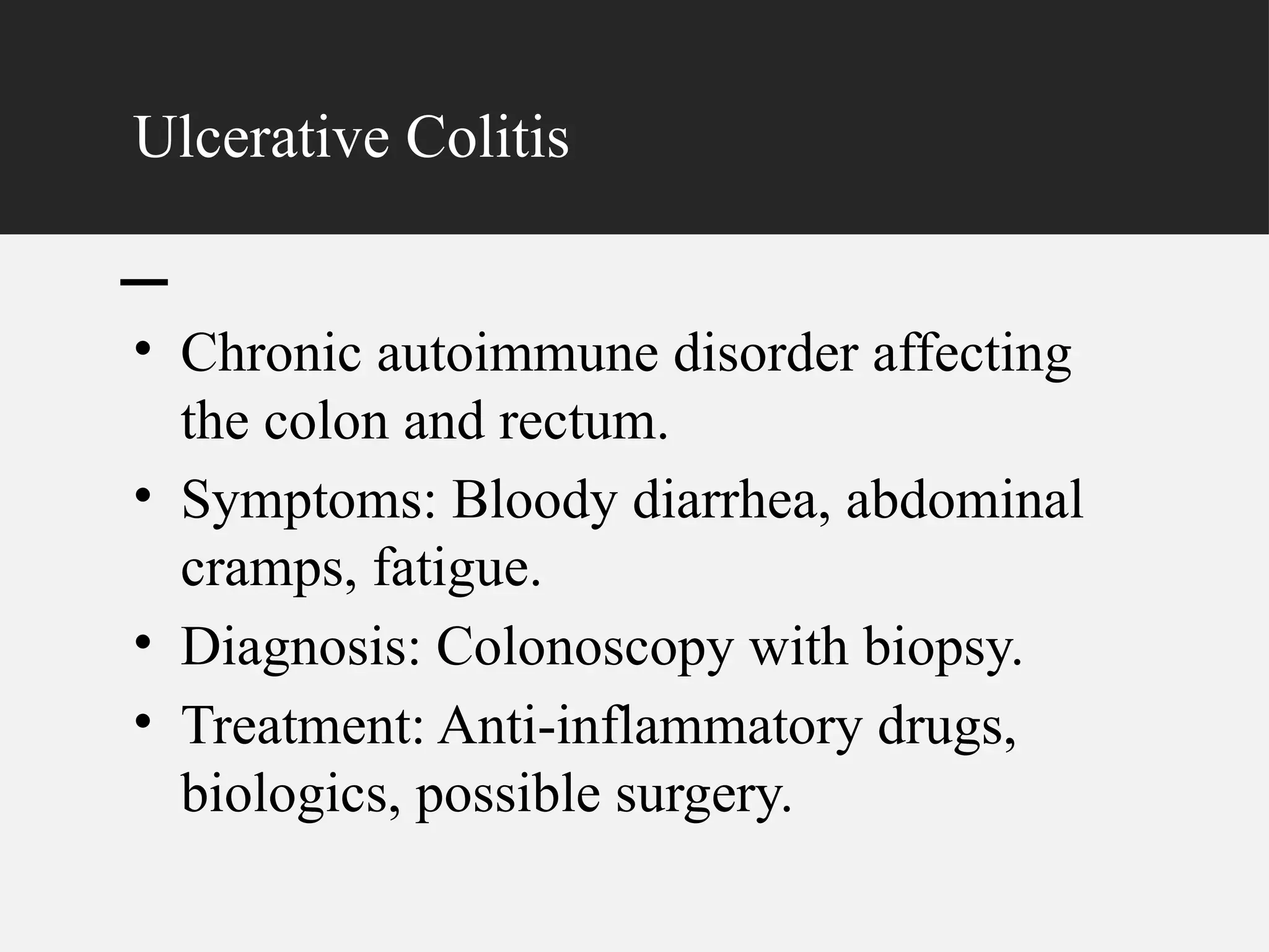 Colitis 10 slides breif (Main types and notes for each).pptx
