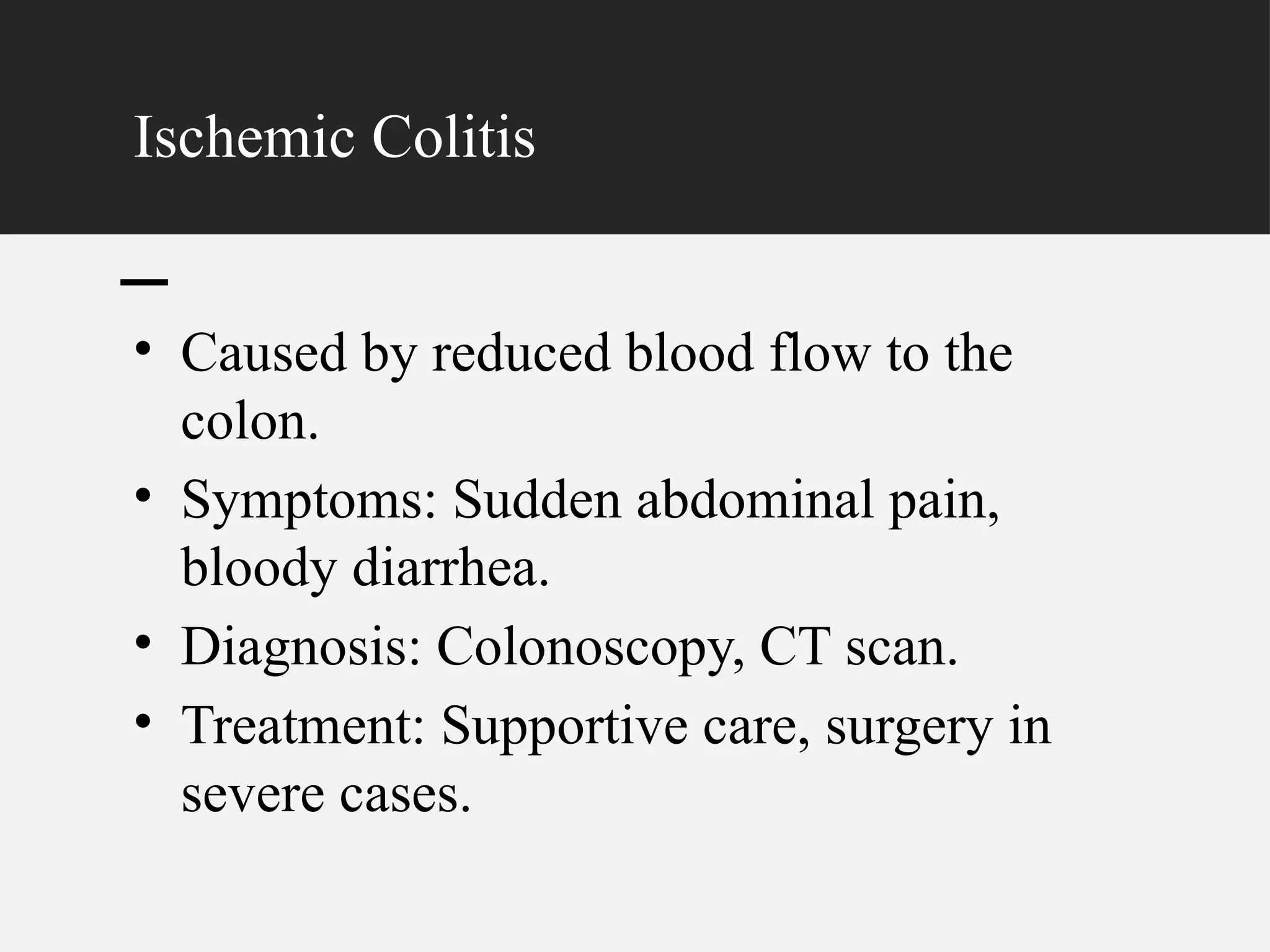 Colitis 10 slides breif (Main types and notes for each).pptx