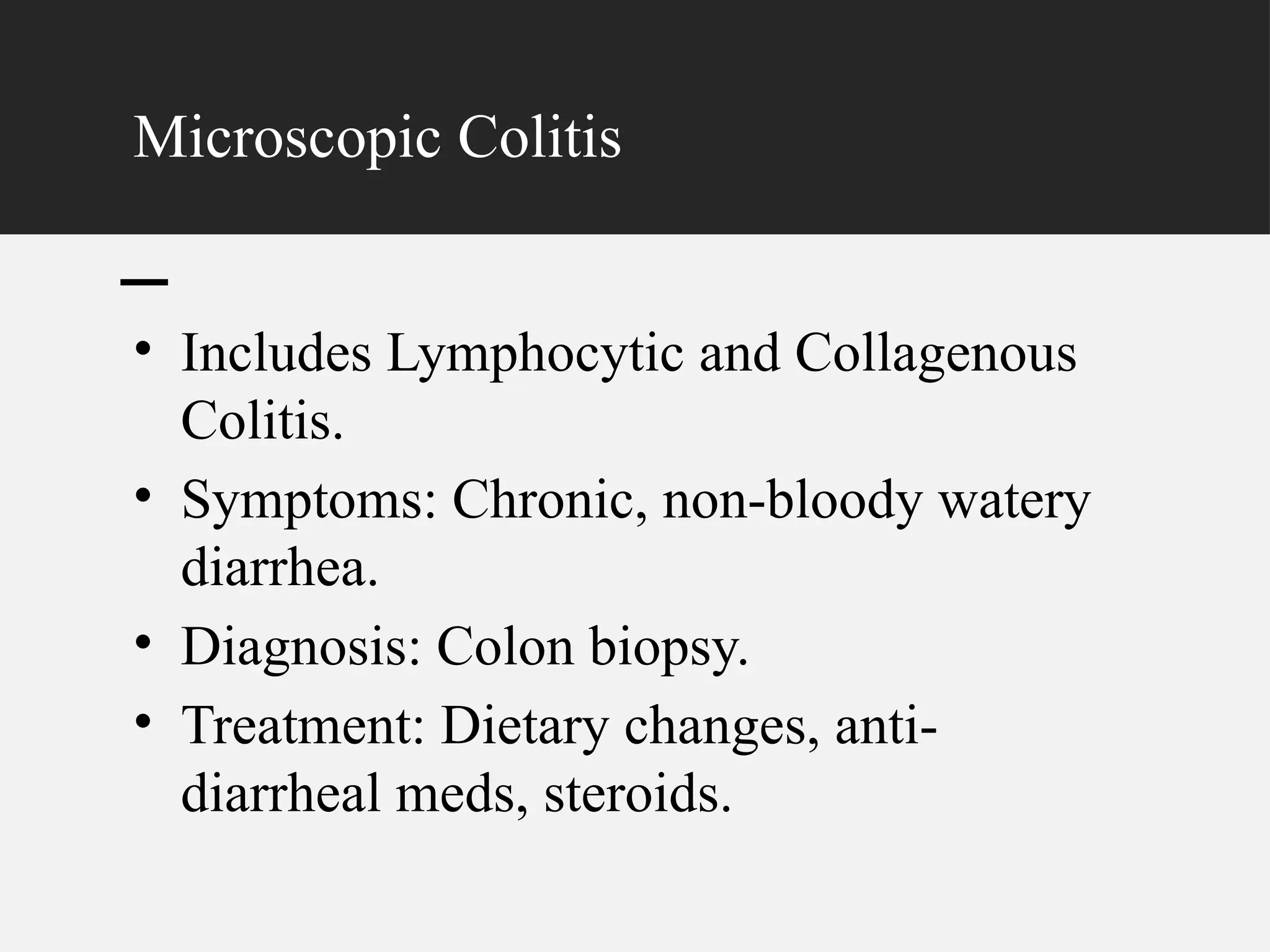 Colitis 10 slides breif (Main types and notes for each).pptx