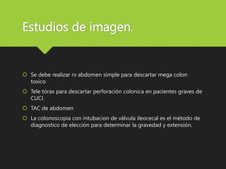 Colitis Ulcerosa Crónica Idiopática CUCI.pptx