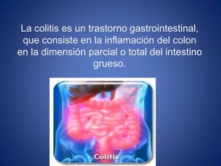 Colitis y su clasificacion | PPTX