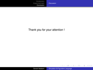 Figurative language and static depictions : eye movement study | PPT