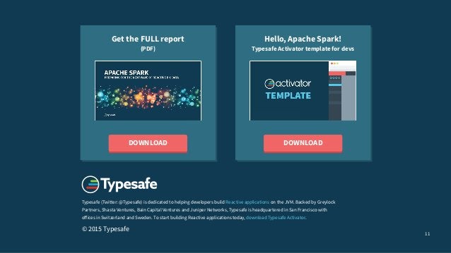 [Sneak Preview] Apache Spark: Preparing for the next wave of Reactive Big Data | PPT
