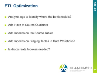 OBIA Data Optimization and Performance Enhancing Techniques | PPT