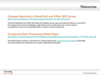 Exploring Automatic Metadata Generation Based on SharePoint Term Sets | PPT